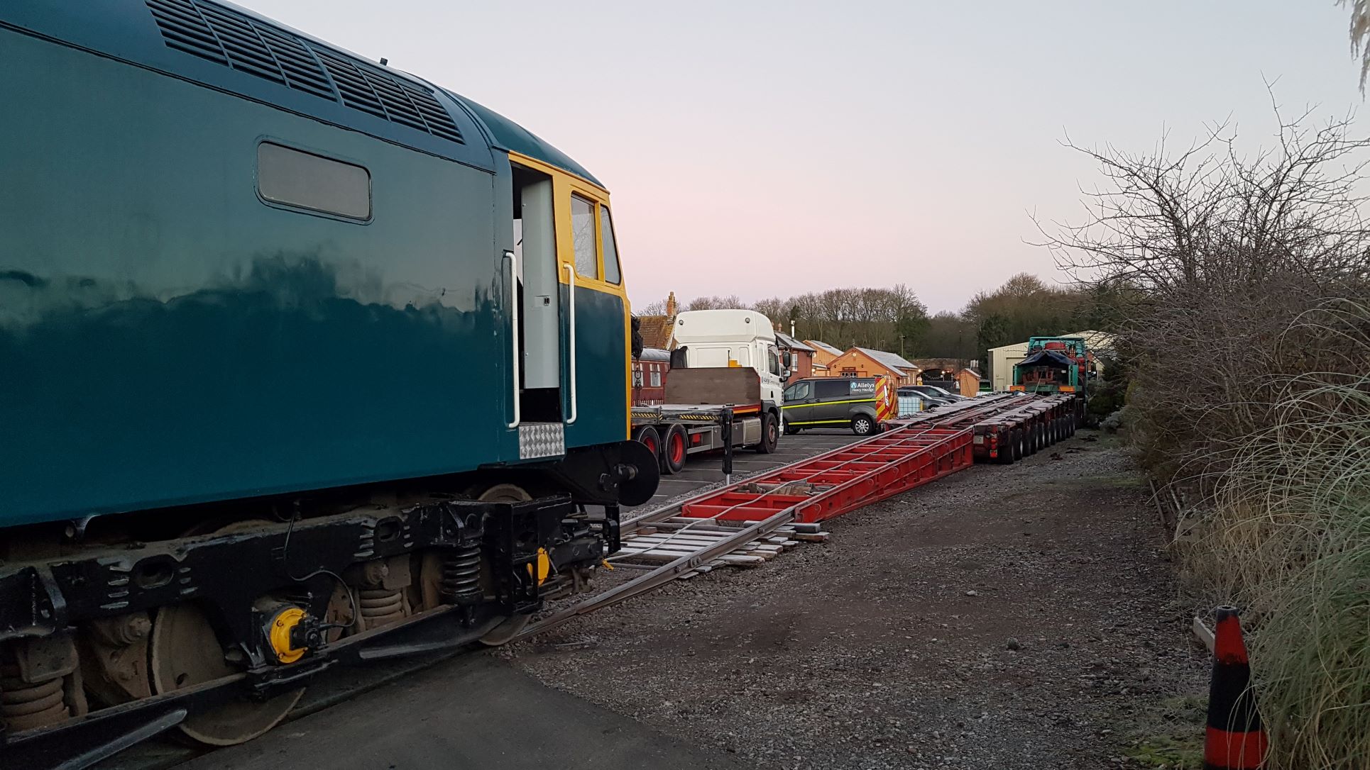 47077 ‘NORTH STAR’ moves to the NYMR | The Diesel and Electric ...