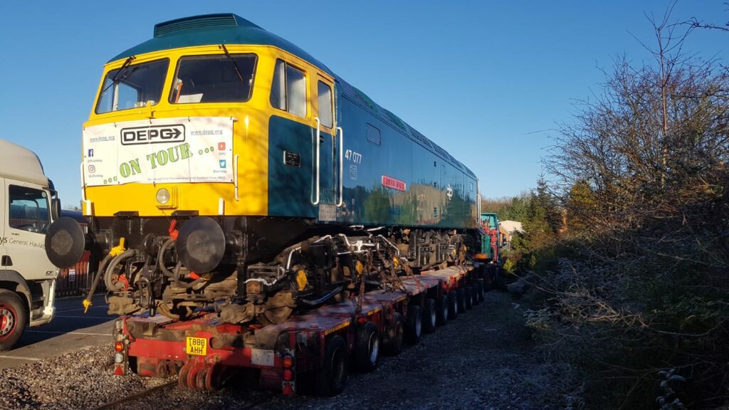 47077 ‘NORTH STAR’ is on the road – updated | The Diesel and Electric ...
