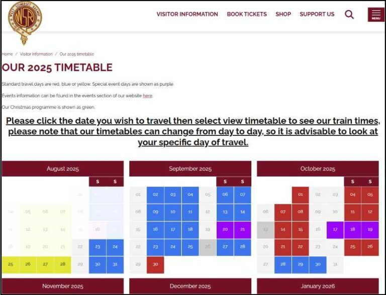 DIESEL RUNNING DATES | The Diesel and Electric Preservation Group